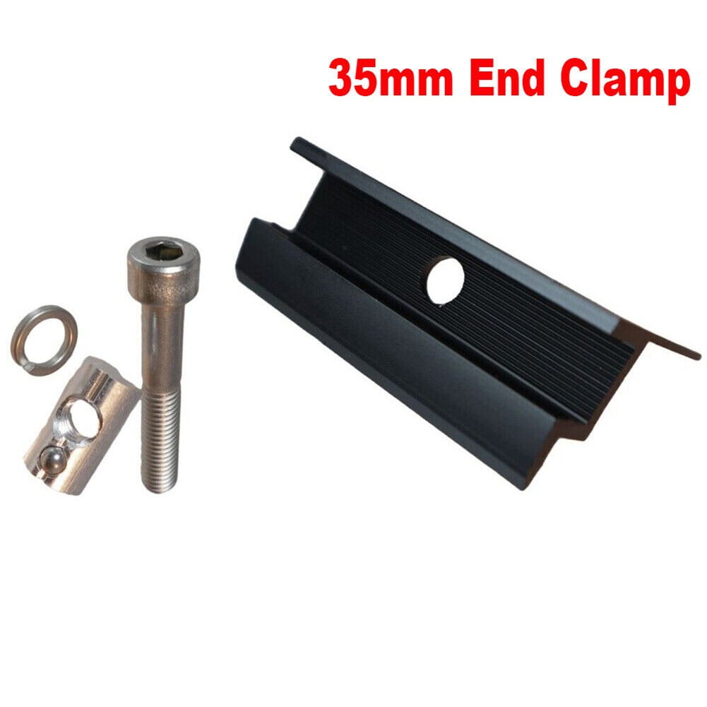 Solar PV Terminal Block End Clamp Module 35MM Aluminium Profile ...