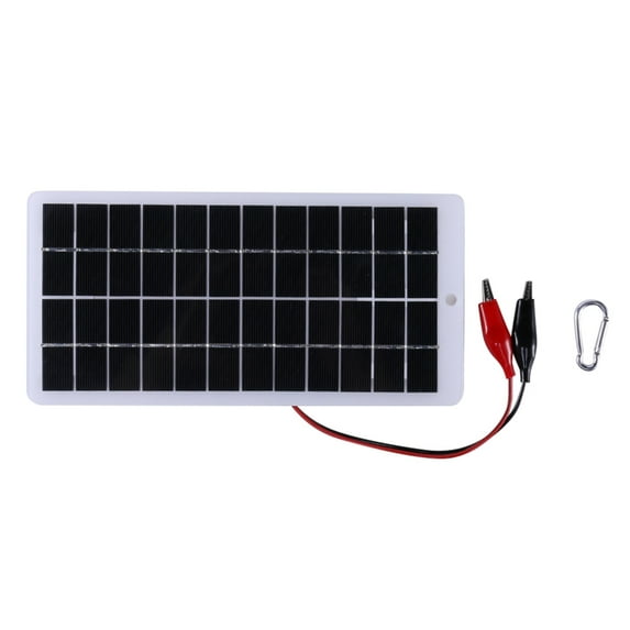 Solar Panel 10W 12V Polysilicon Epoxy Panels Portable Solar Cell DIY ...