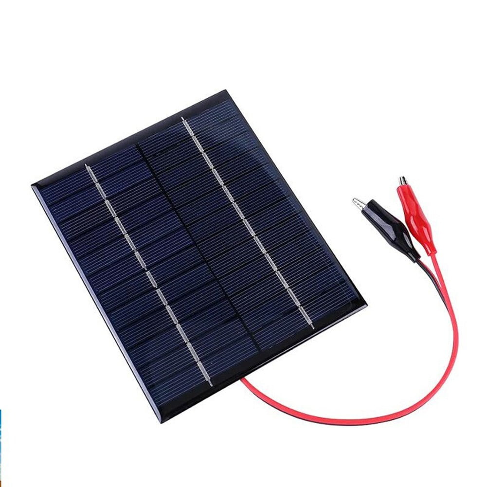 Solar Panel 12V 10W Solar Board Portable Fast Charger Polysilicon DIY ...