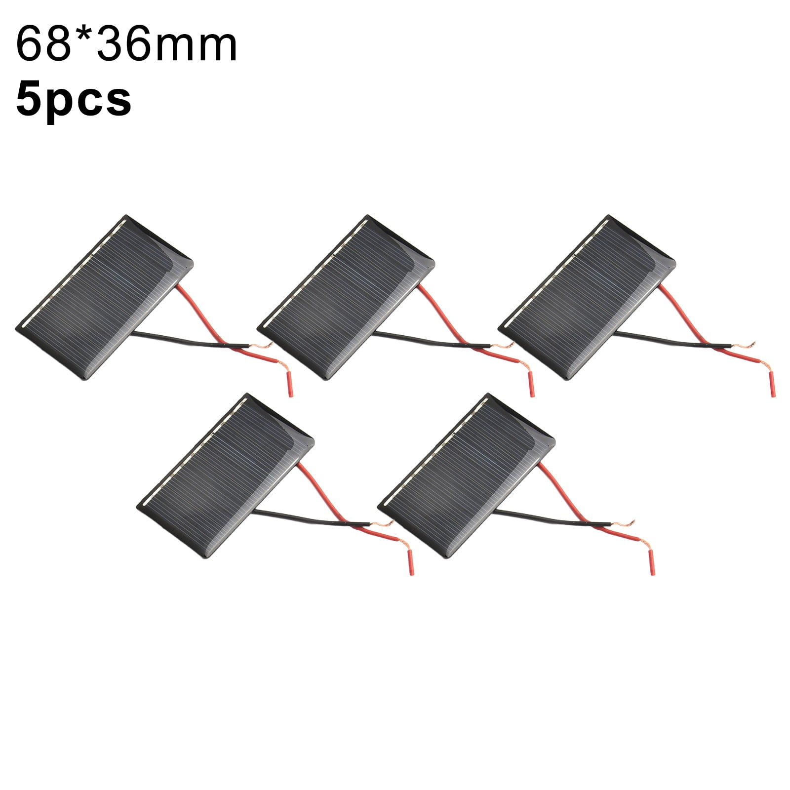 Solar Panel 5V 60Ma Portable Mini Solar Cells 1/5/10Pcs for Diy Solar ...
