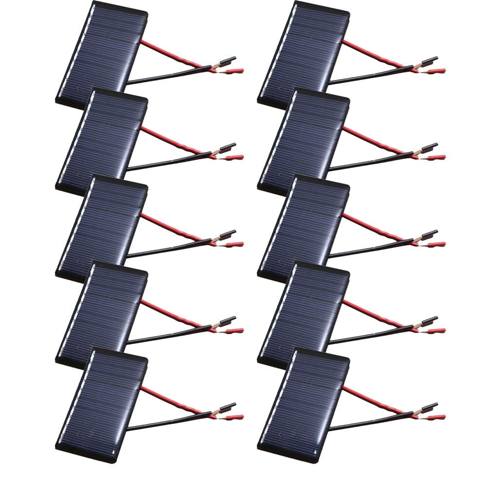 Solar Panel 5V 60Ma Portable Mini Solar Cells 1/5/10Pcs for Diy Solar ...