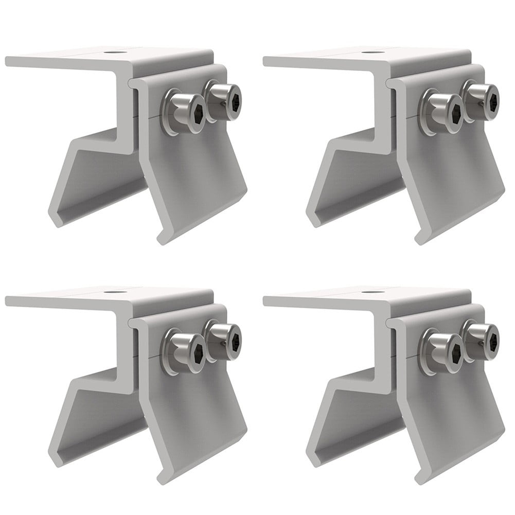 Solar Panel Bracket Seam Clamp Fixing PV Mounting Standing Seam Clamp ...