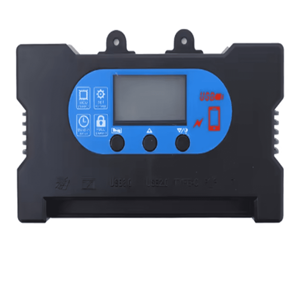 Solar Panel Charge Controller 30A 12V-24V Solar Panel Intelligent ...