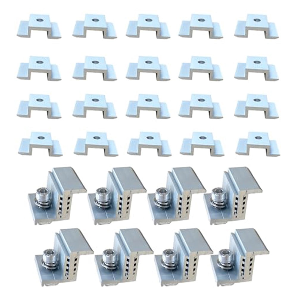 Solar Panel Clamps Solar Panel Mounting Z Brackets Adjustable Solar ...