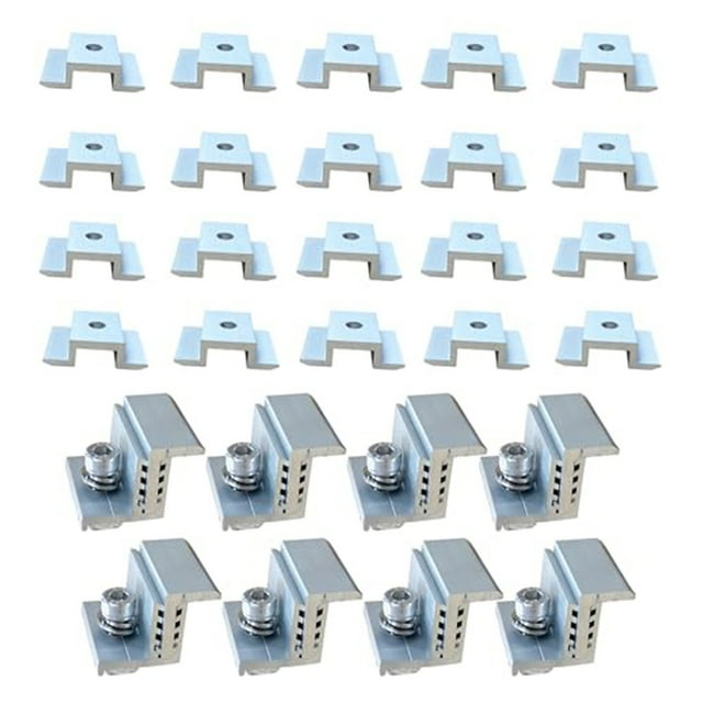 Solar Panel Clamps Solar Panel Mounting Z Brackets Adjustable Solar ...