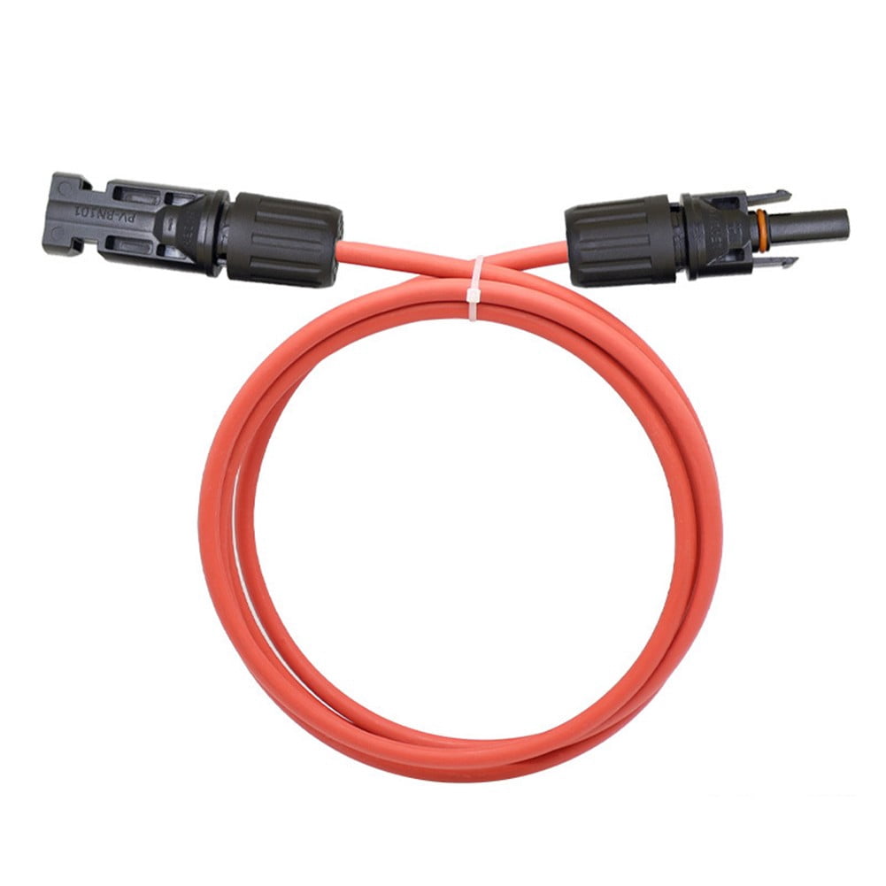 Solar Panel Connection Cable Male And Female Photovoltaic Extension ...