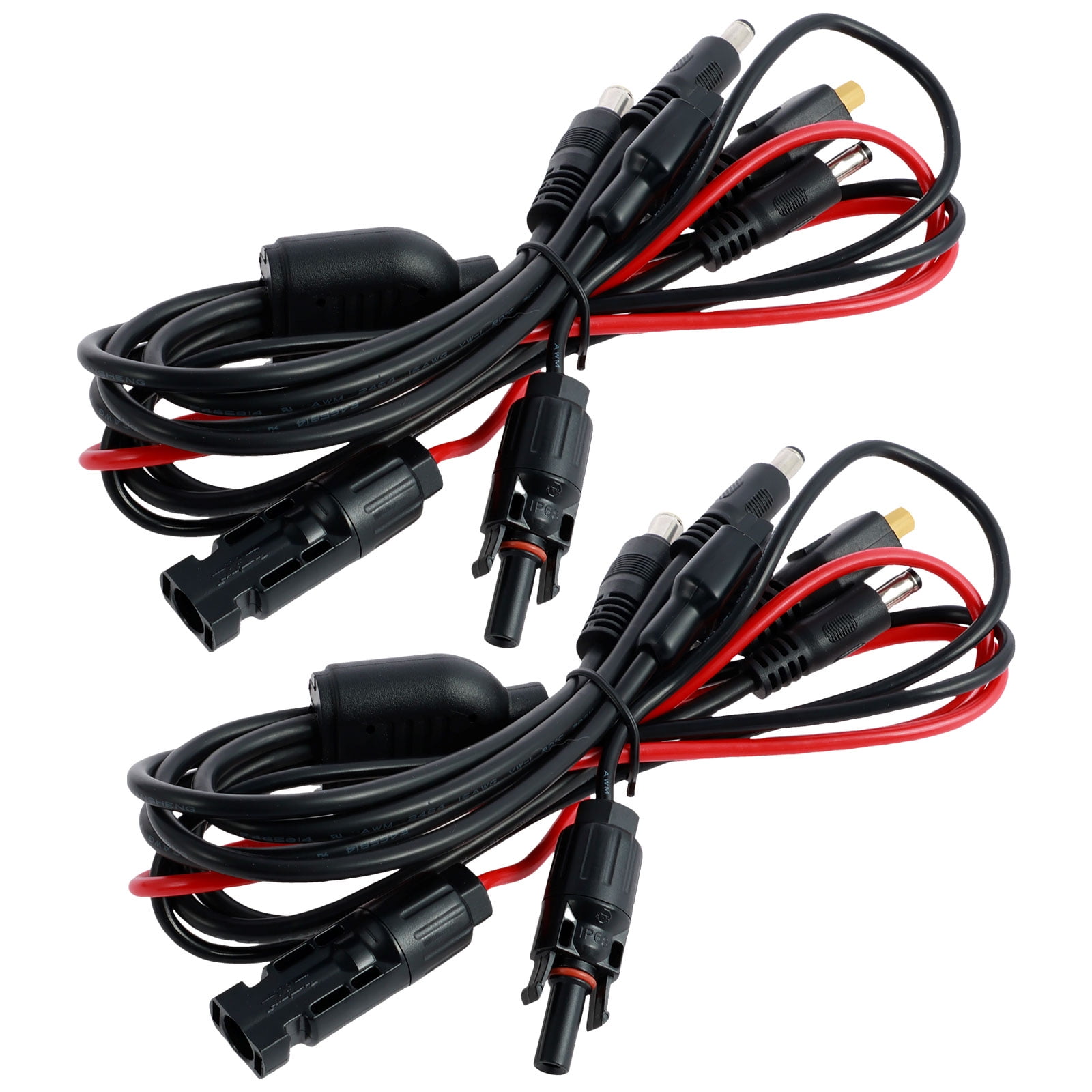 Solar Panel Connector 1 to 6 Universal Solar Connector Kit with Male ...