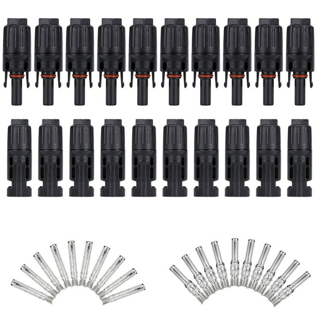 Solar Panel Connectors, Photovoltaic Connector Male/Female IP67 ...