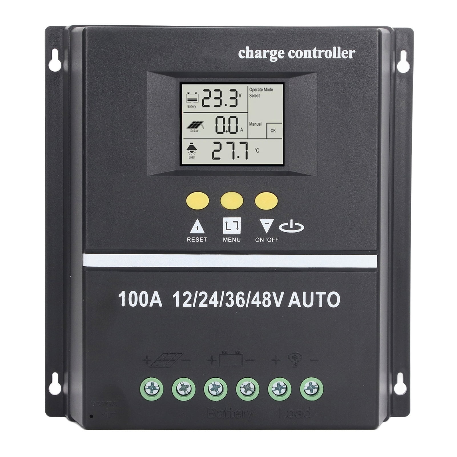 Solar Panel Controller Overcurrent Solar Controller MPPT 12V 24V 36V ...