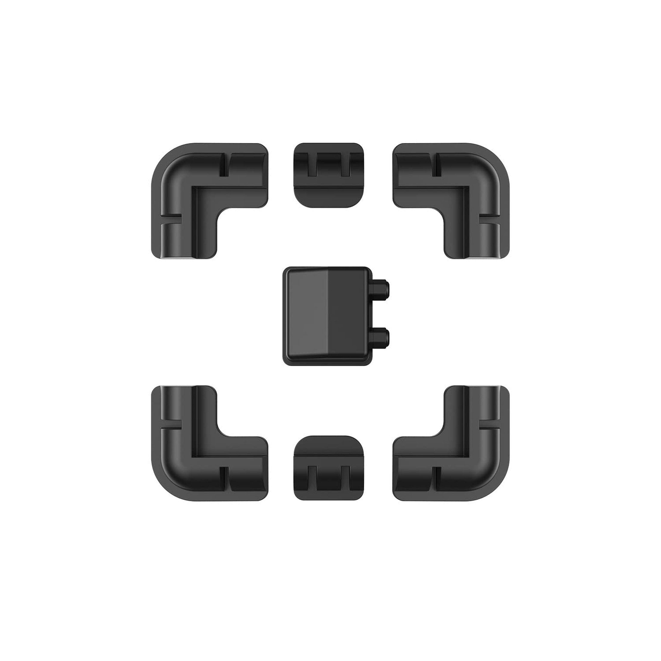 Solar Panel Corner Bracket Mount Set for RVs, Boats, and Caravans ...