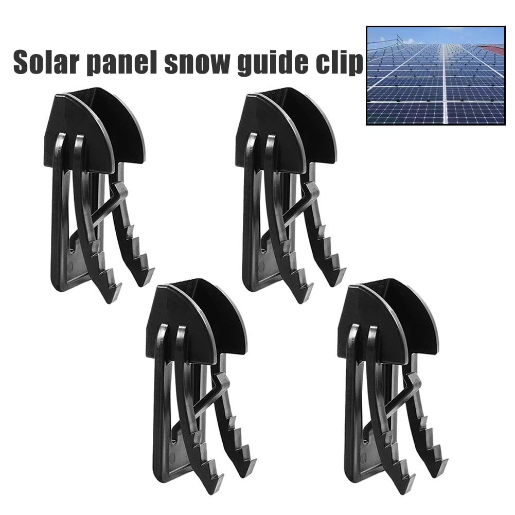 Solar Panel Efficient Cleaning And Protection Of Pv Snow Trap Snow ...