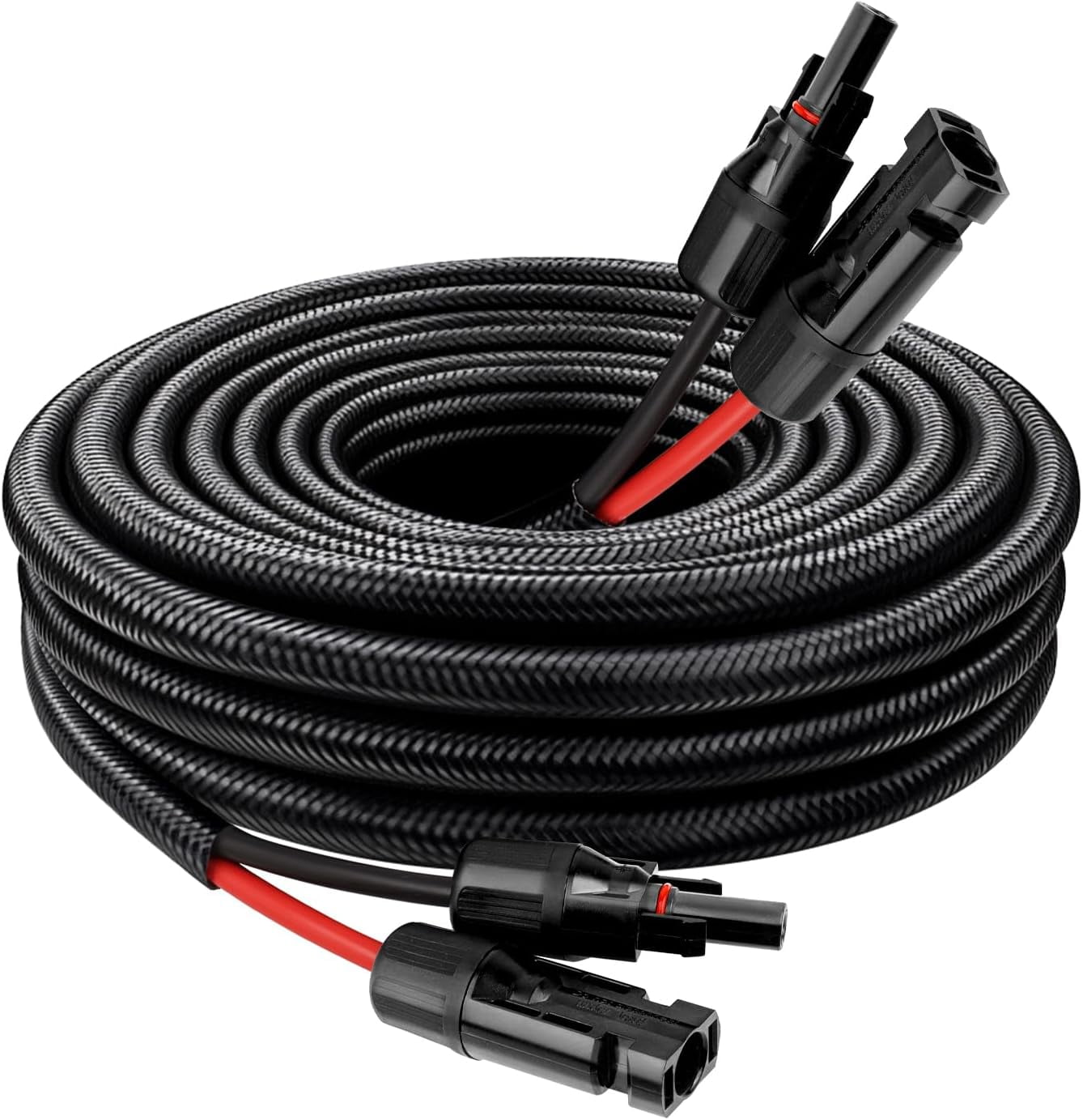 Solar Panel Extension Cable - 10AWG 5FT Solar Wire with Waterproof ...