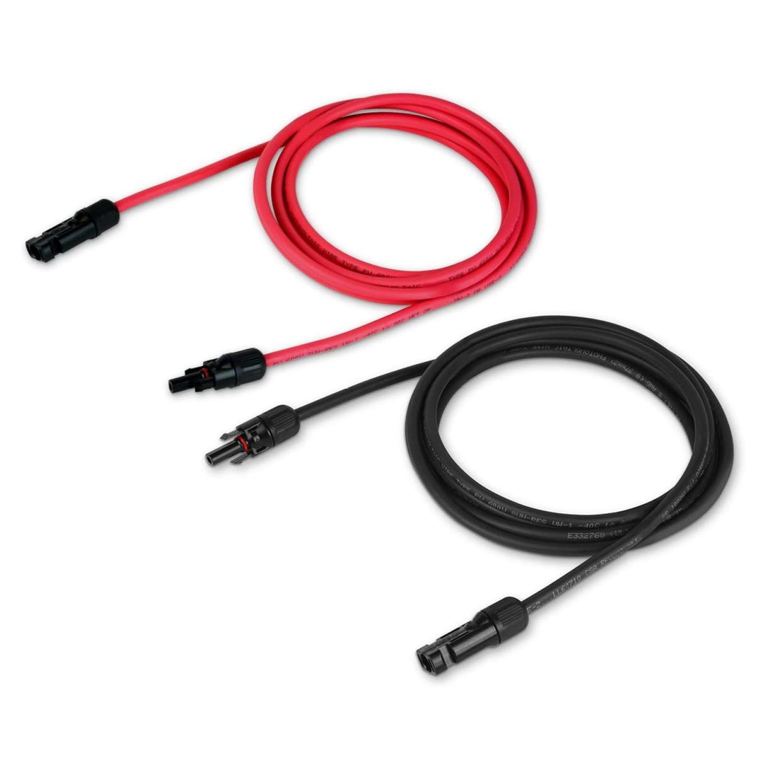 Solar Panel Extension Cable 8 AWG Gauge UL 4703 Rated for Photovoltaic ...