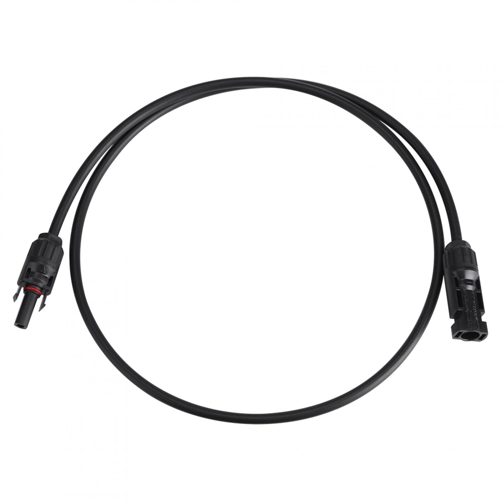Solar Panel Extension Cable with Male-Female Connectors, PV Wire ...