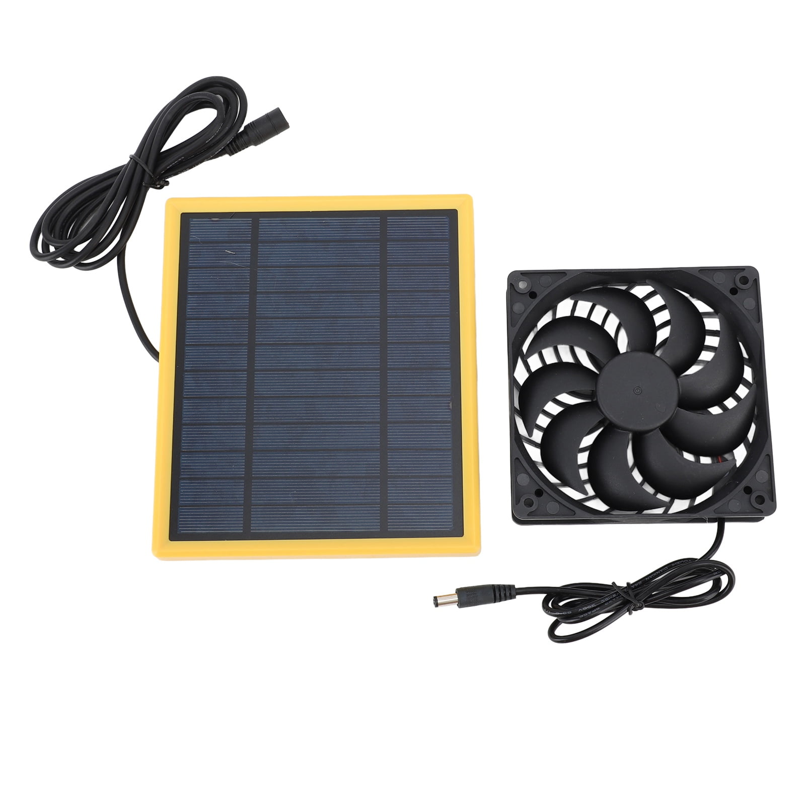 Solar Panel Fan Kit 20W Waterproof for Outside Small Chicken Coops ...