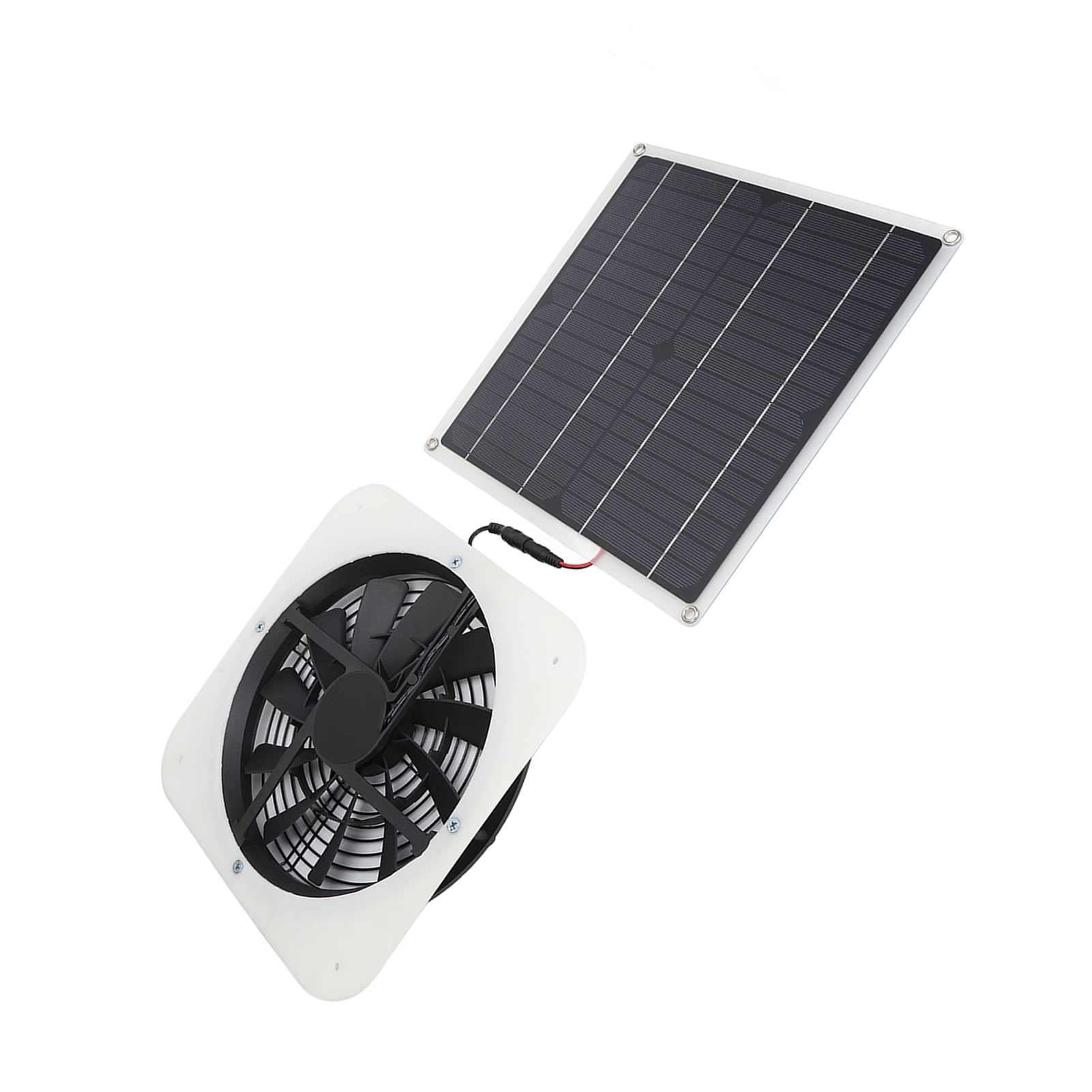 Solar Panel Fan Kit Solar Exhaust Fan 100W Solar Powered Panel with ...