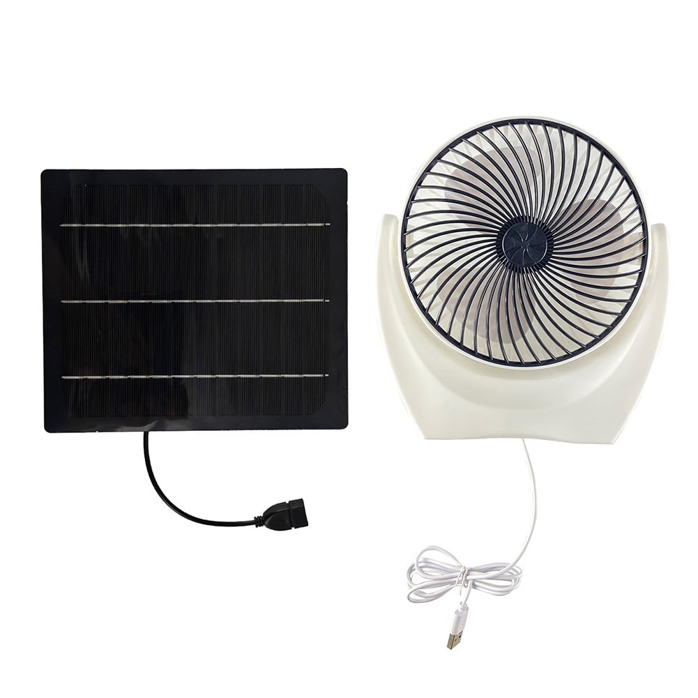 Solar Panel Fan with USB Solar Energy Camping Fan Air Extractor Fan for ...