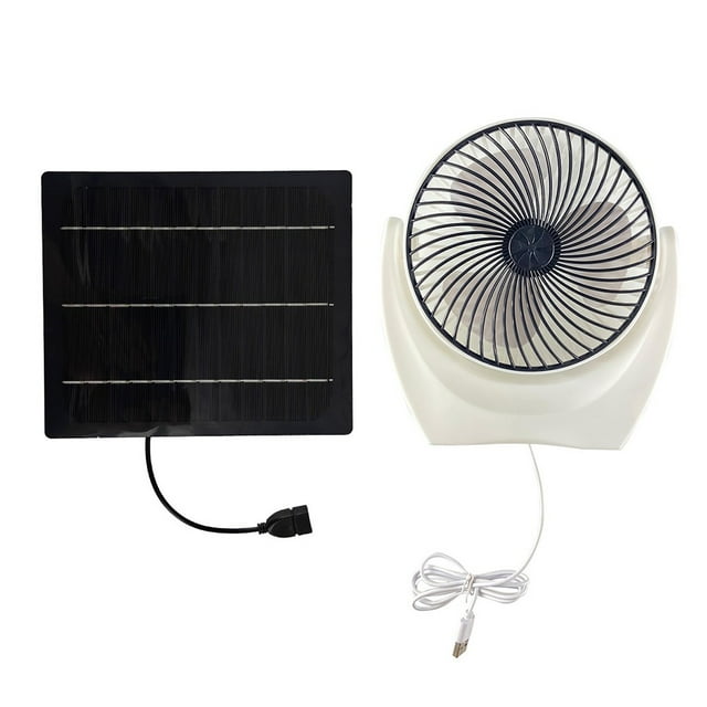 Solar Panel Fan with Usb Solar Energy Camping Fan Air Extractor Fan for ...