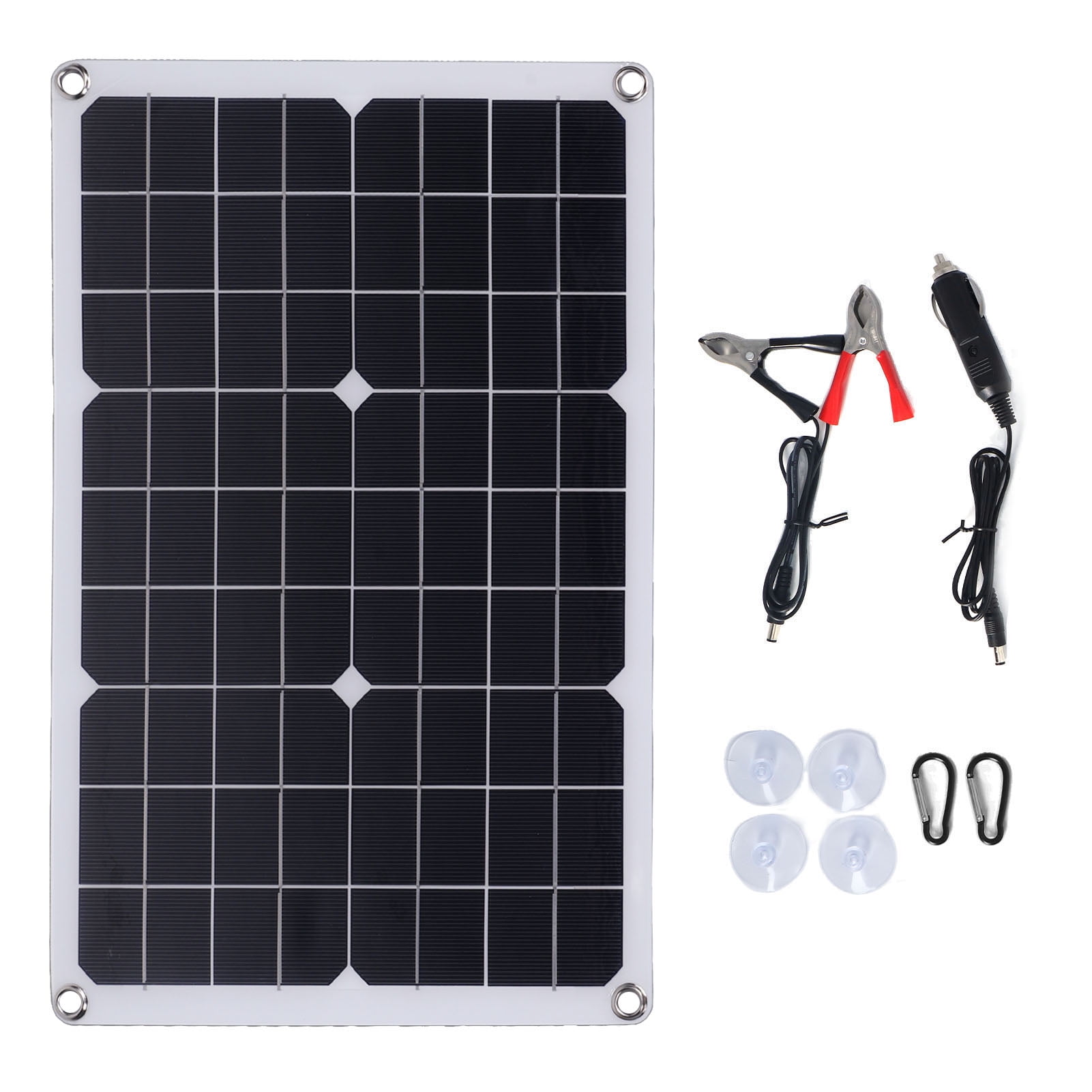 Solar Panel Flexible Waterproof Battery Charger Charge Board 20W Set ...