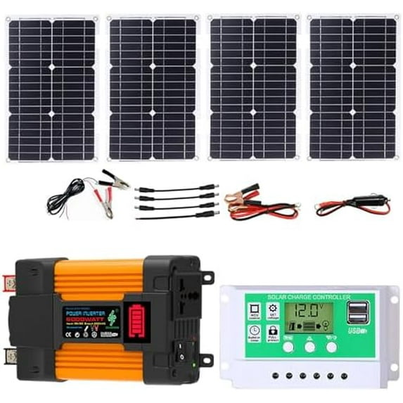 Solar Panel Kit,Complete Solar Panel Kit, Complete 4000W/6000W Solar ...