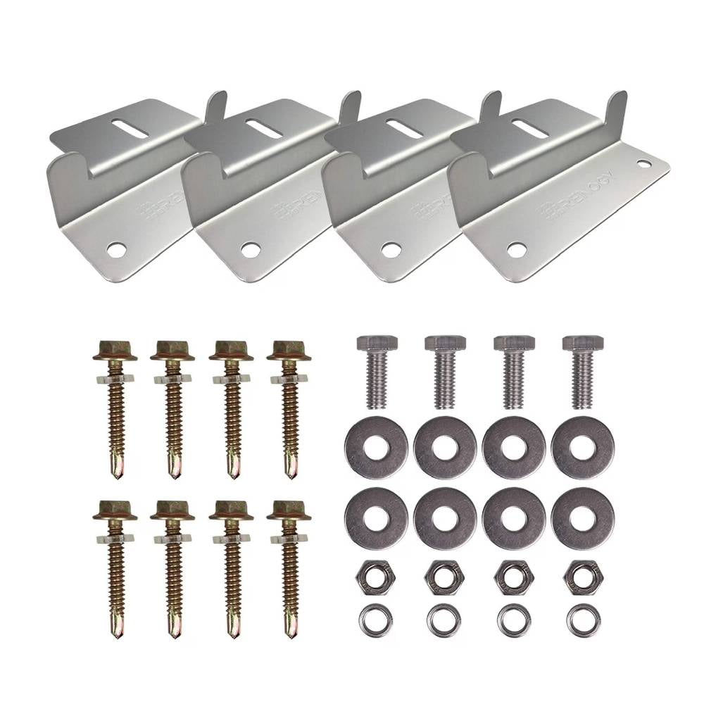 Solar Panel Lightweight Aluminum Corrosion-Free Construction for RVs ...
