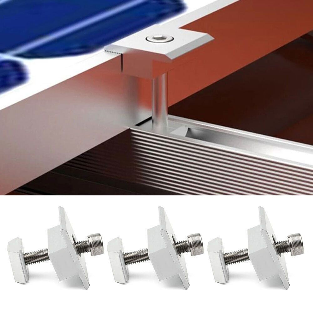 Solar Panel Module Aluminum Bracket Rail Trapezoidal Sheet 30Cm ...
