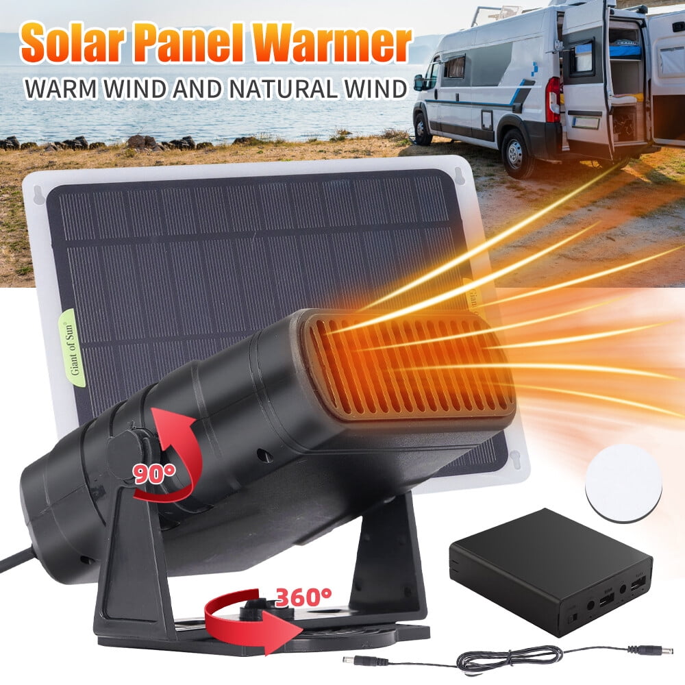 Solar Panel Mono 20W Heater Car Heater Drying Heating Warmer For Pet ...