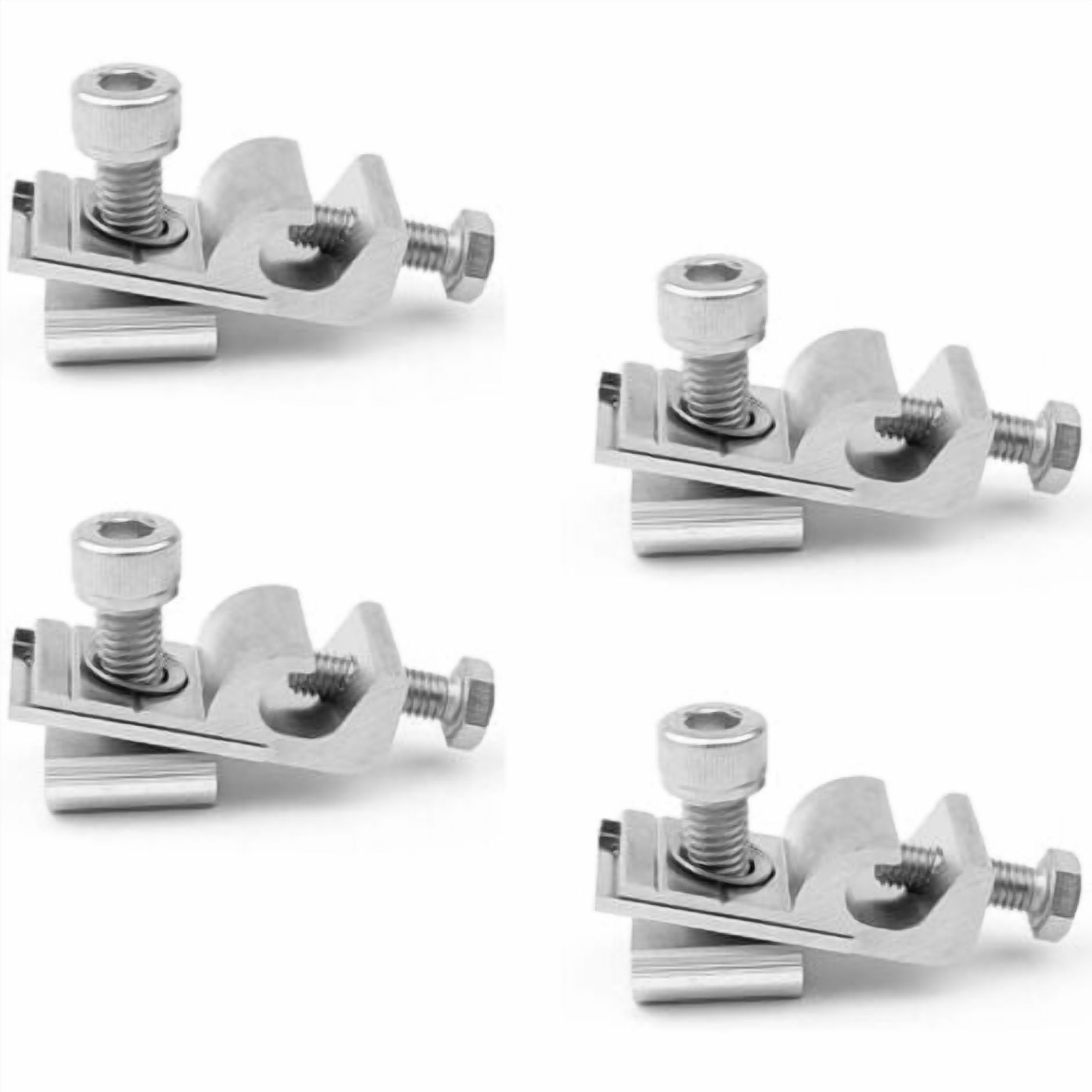 Solar Panel Mounting Bracket, Ground Eyelet Clamps, Photovoltaic ...