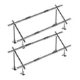 Solar Panel Mounting Brackets 2-Set, Adjustable 30°-60° Ground Mount ...