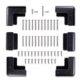Solar Panel Mounting Brackets Abs Corner Bracket Kit with Screws for Rv ...
