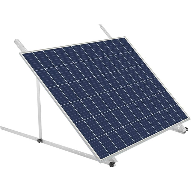 Solar Panel Mounting Brackets, Aluminum Alloy Silver Solar Panel ...