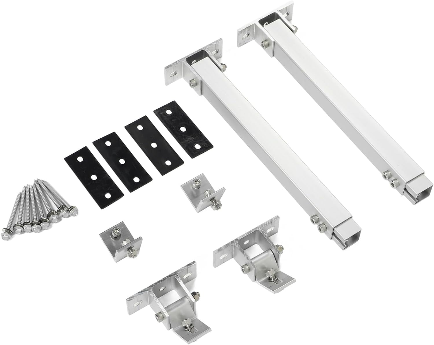 Solar Panel Mounting Kit Aluminum Adjustable Quick Installation Solar ...