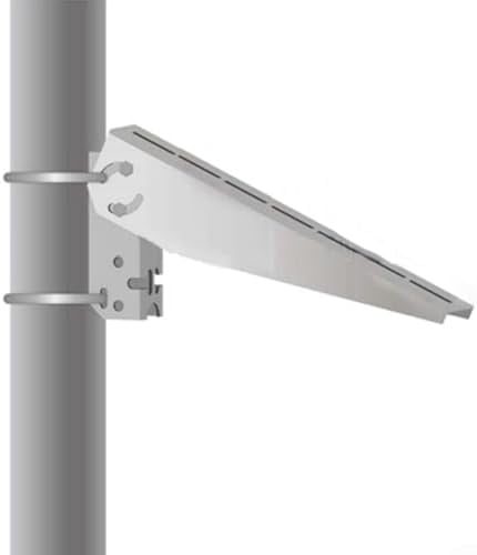 Solar Panel Pole Mount Kit, 30° Universal-Angle Adjustable Single-Arm ...