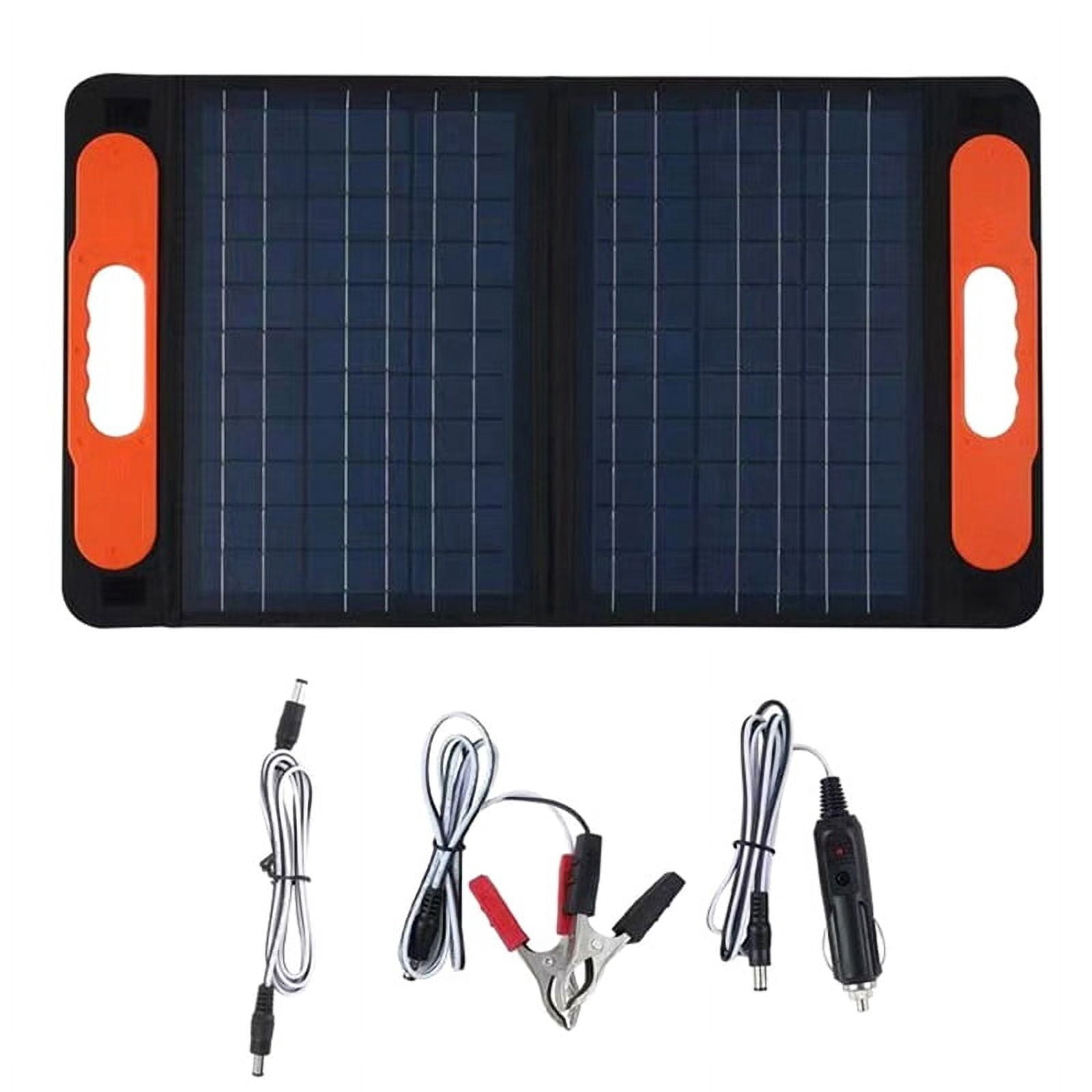 Solar Panel Portable Folding Bag USB Output Solar Charger Outdoor Power ...