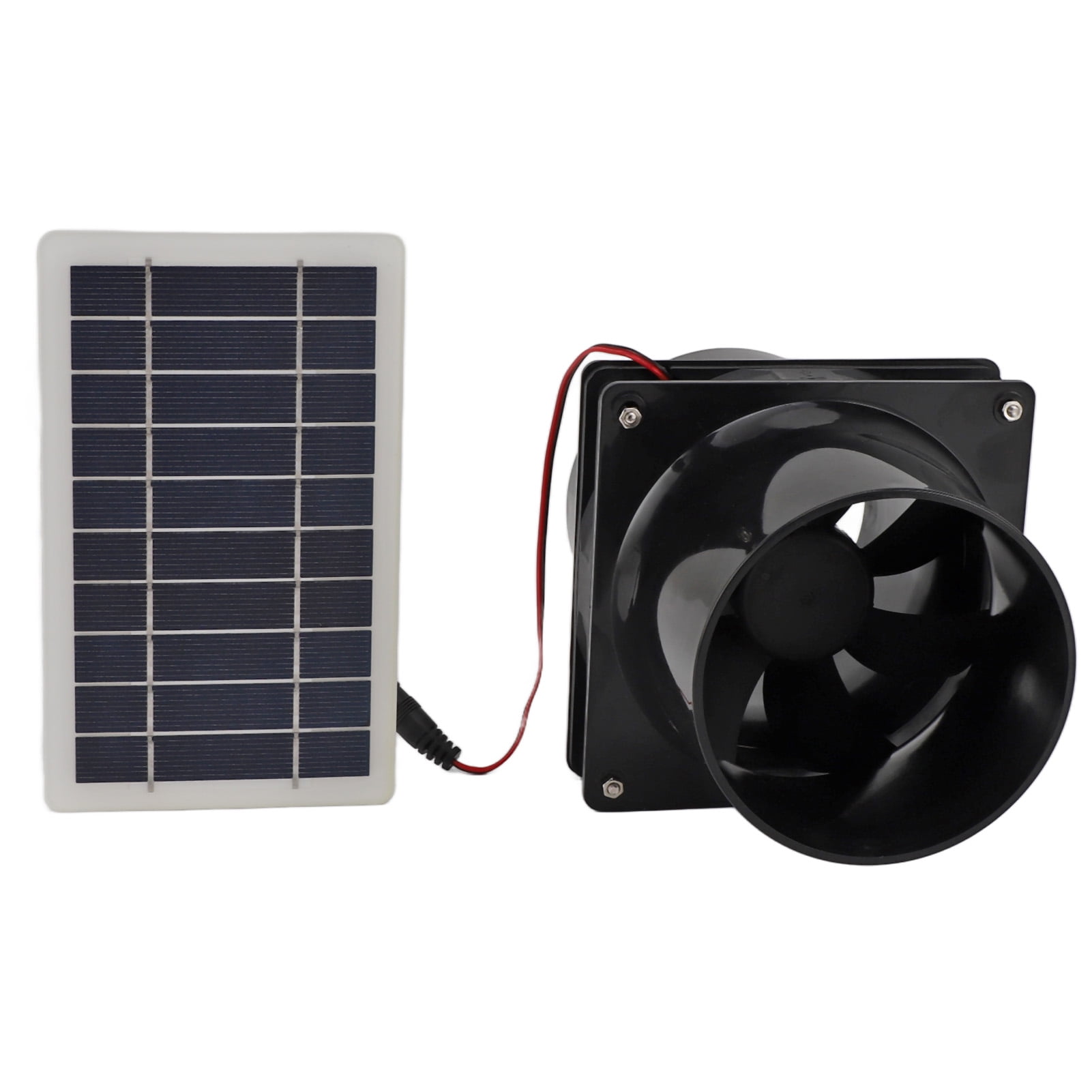 Solar Panel Powered Fan | Mini Ventilator 12v 10W Exhaust Fan | Outdoor ...