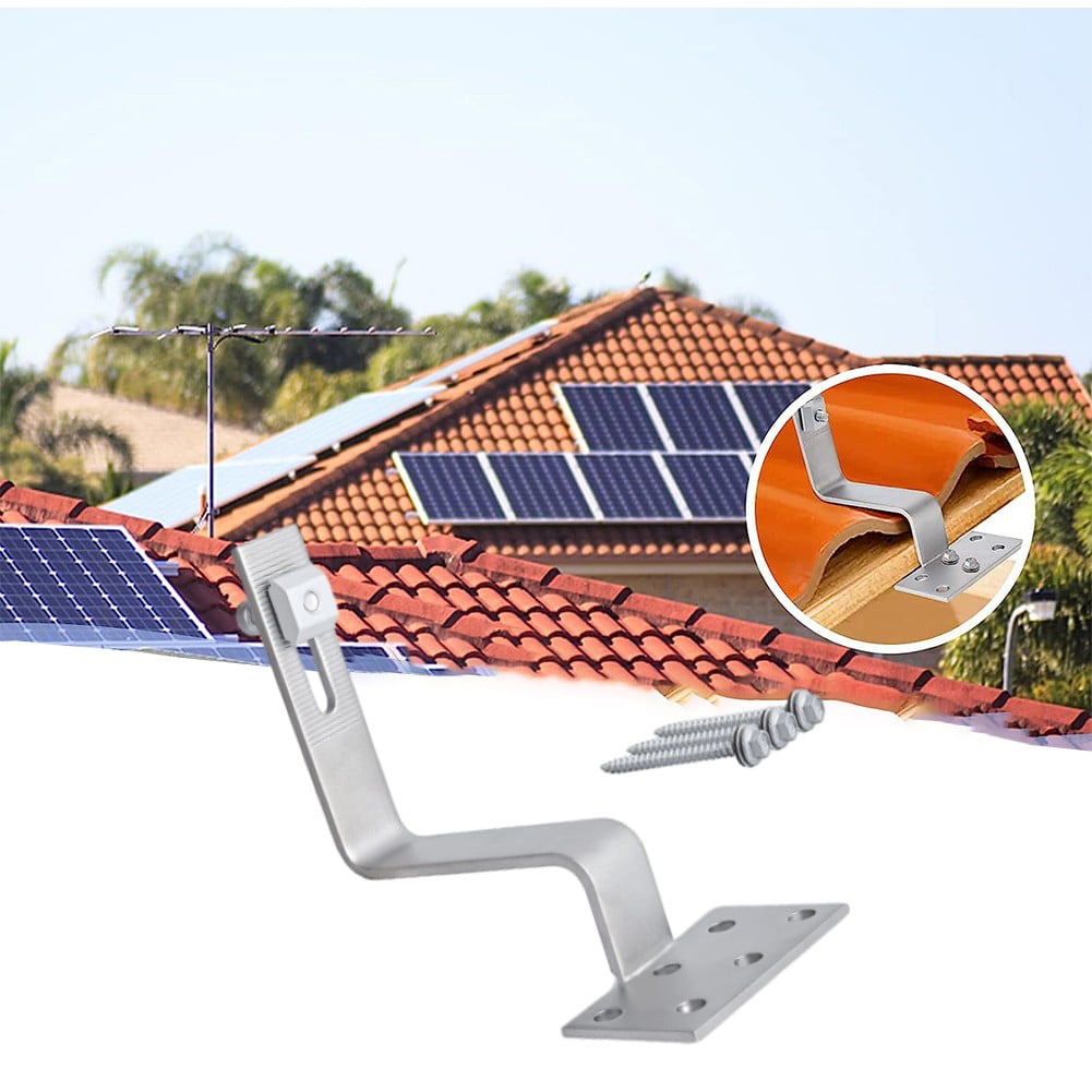 Solar Panel Roof Hooks Roof Mounting Brackets For Solar System PV ...