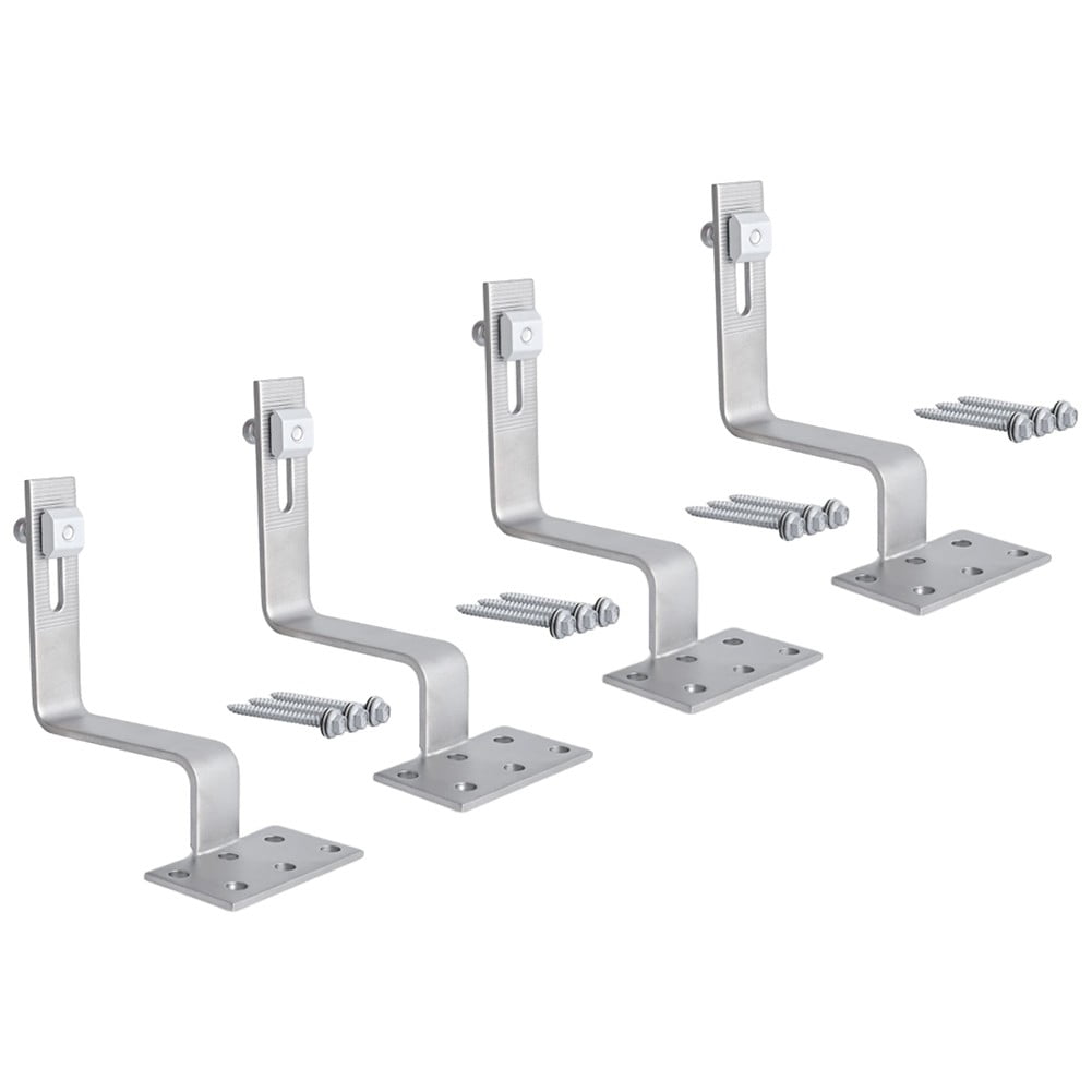 Solar Panel Roof Hooks Roof Mounting Brackets for Solar System Pv ...