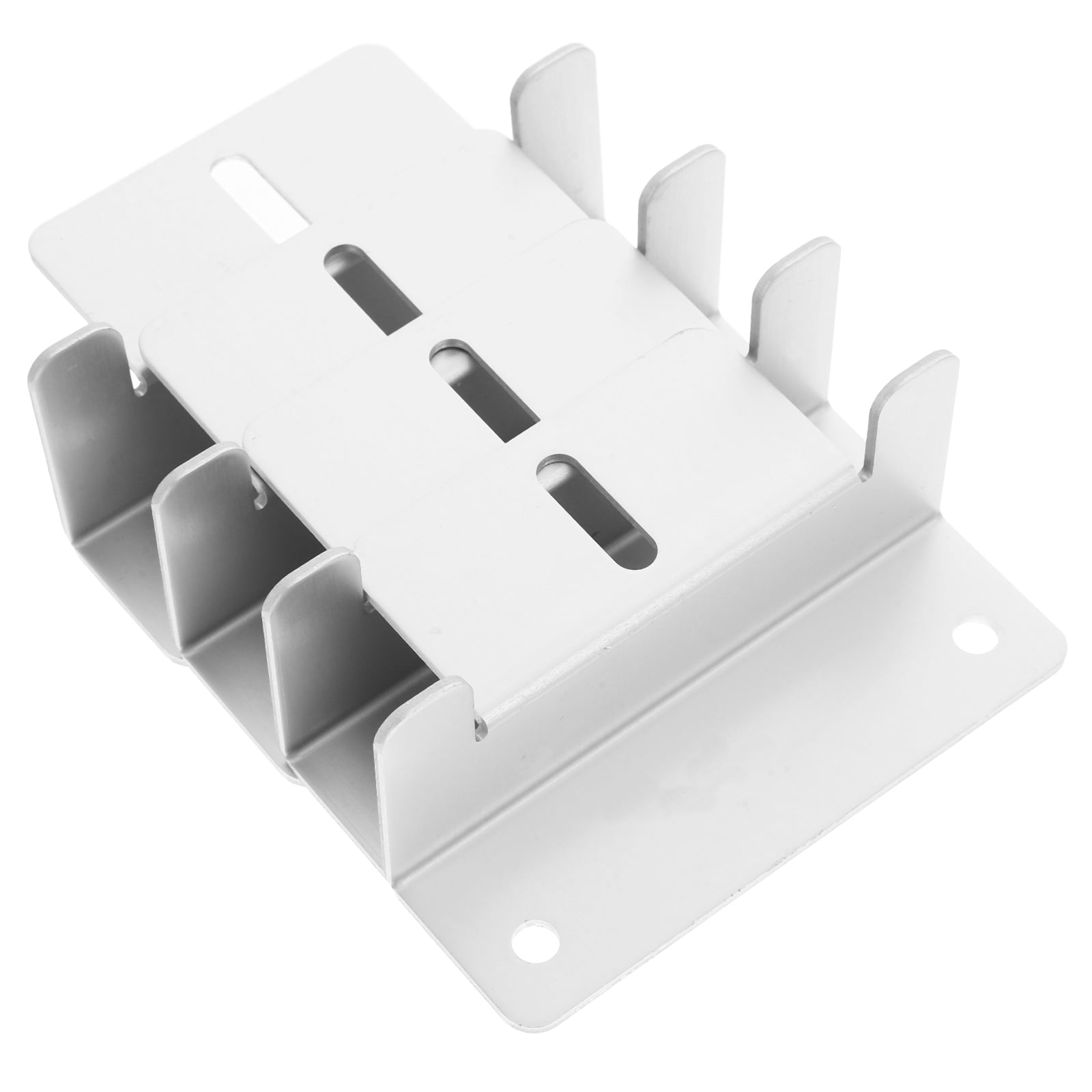 CIMAXIC 4Pcs Solar Panel Mounting Z Bracket Kit Aluminum Silver Weather ...