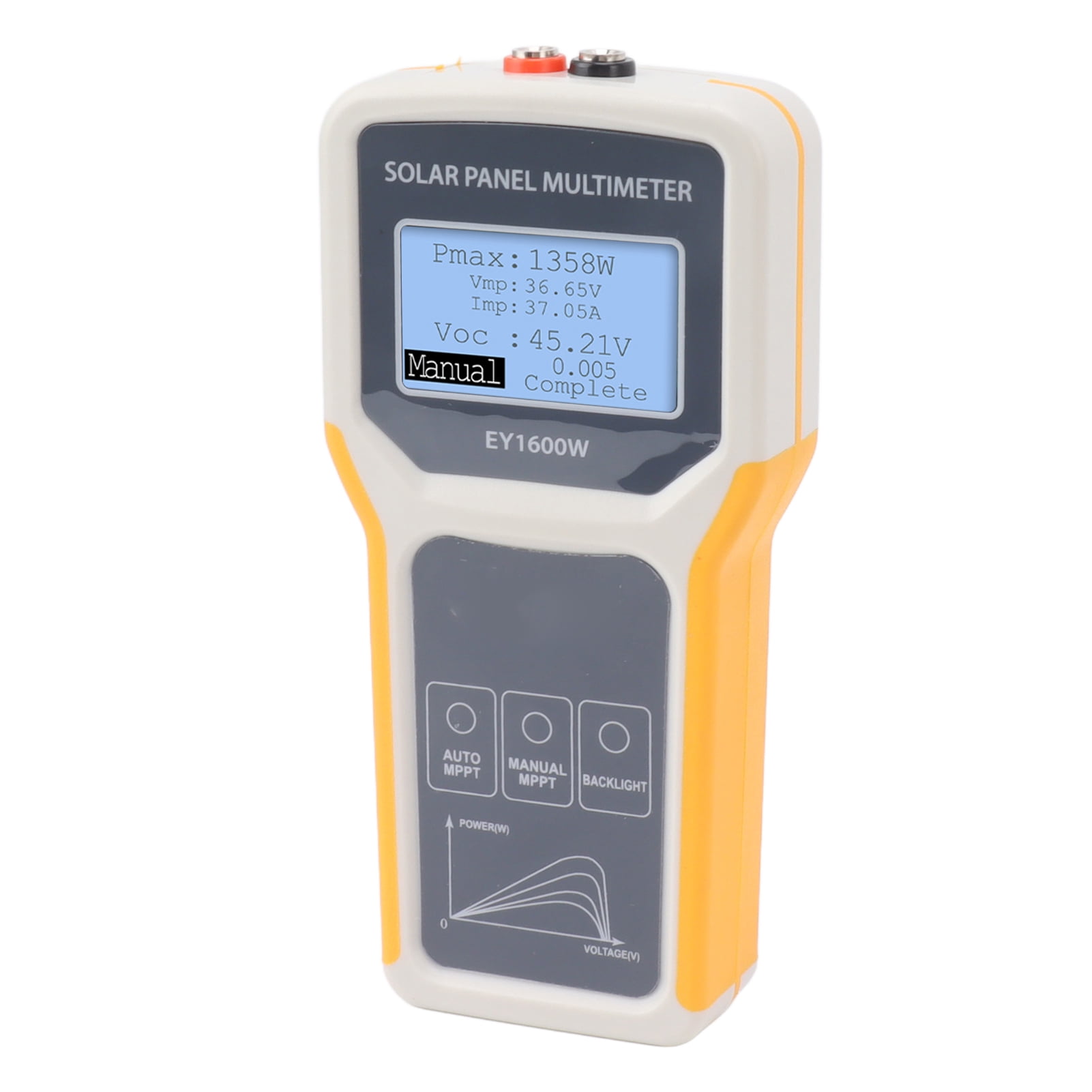 Solar Panel Tester: MPPT, Voltage, Current, Handheld Multimeter For PV ...