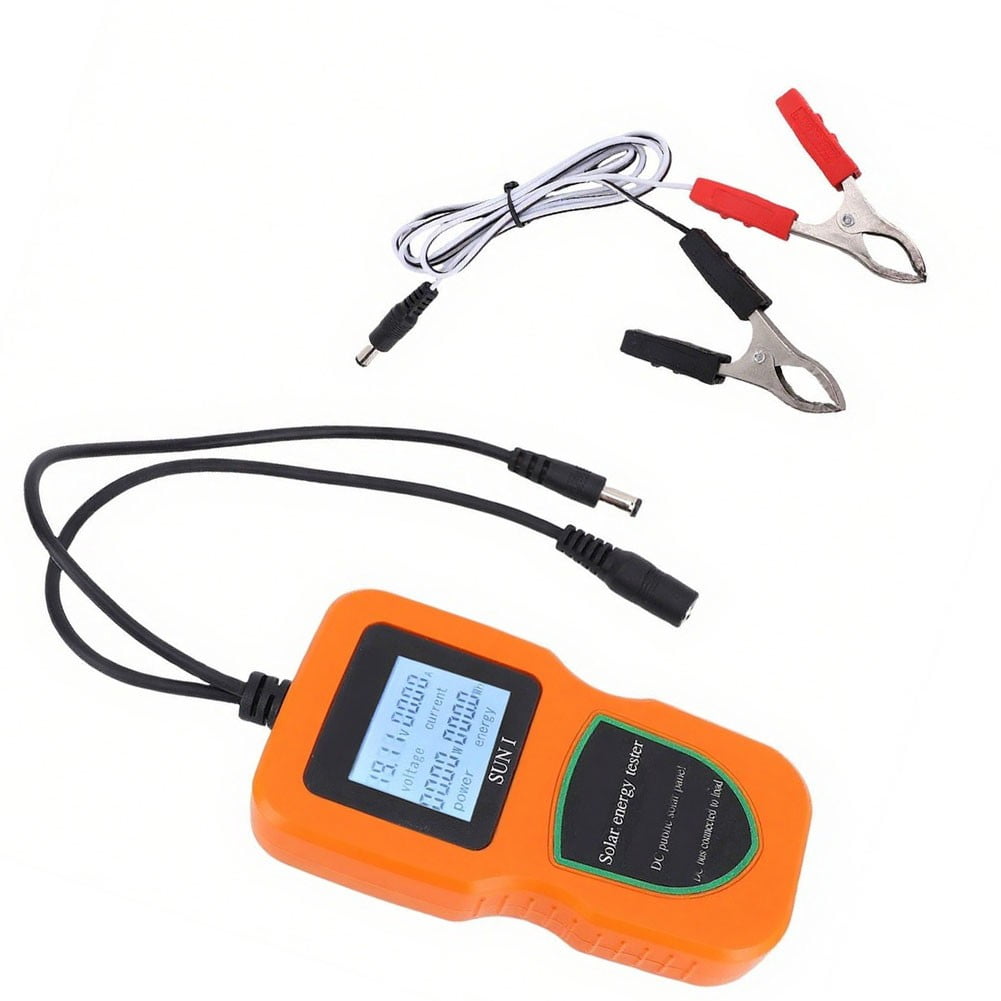 Solar Panel Tester Multimeter With Lcd Display For Power Voltage ...