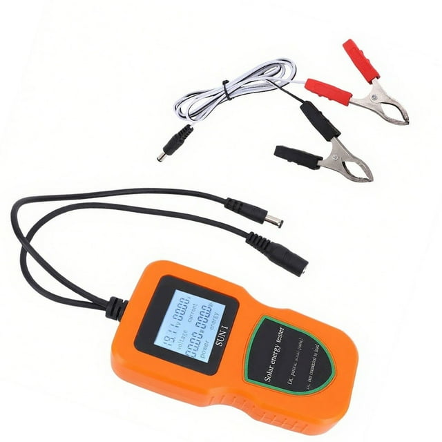 Solar Panel Tester Multimeter With Lcd Display For Power Voltage ...