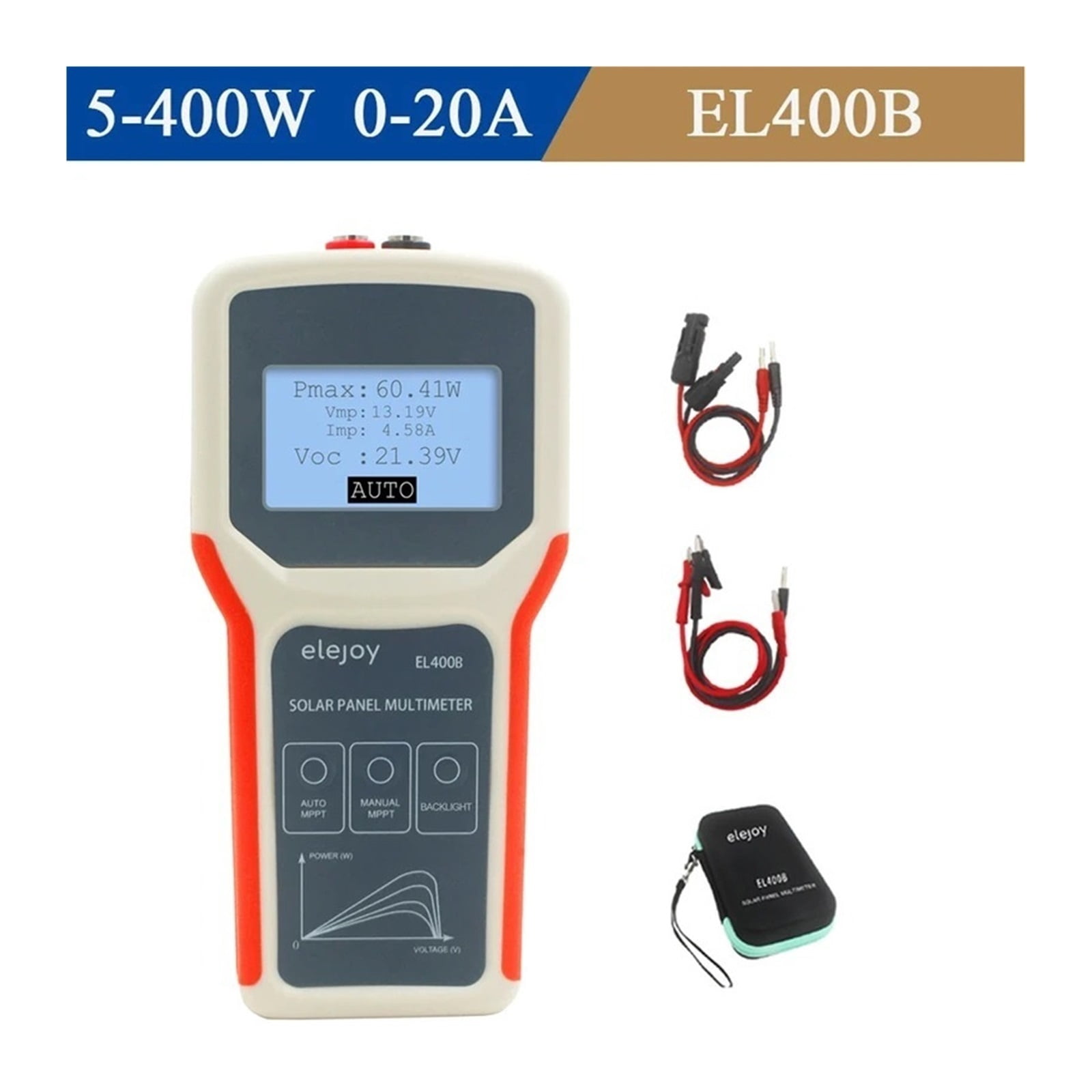 Solar Panel Tester Photoic Panel Multimeter MPPT Detection Ge Tool ...