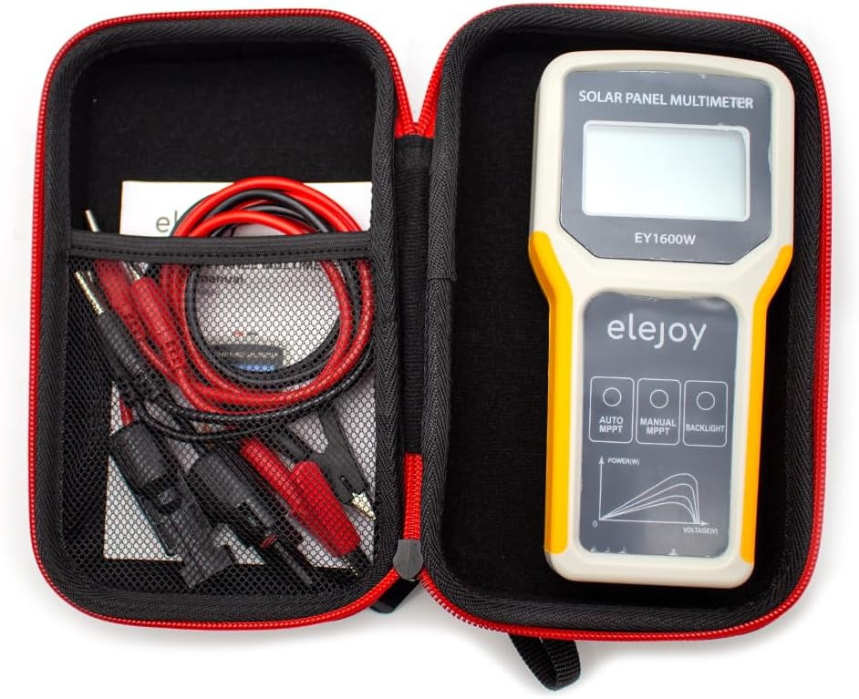 Solar Panel Tester Photovoltaic Multimeter Upgrade EY1600W with Ultra ...