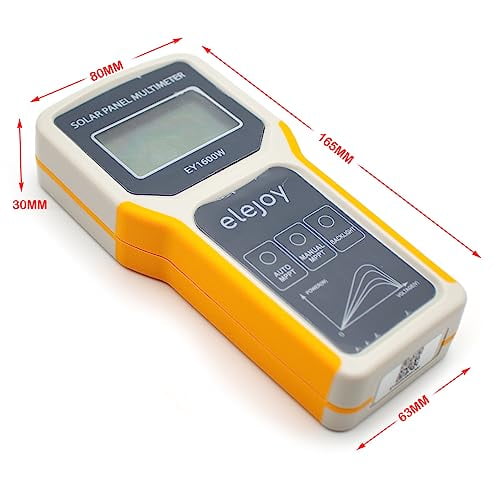 Solar Panel Tester Photovoltaic Multimeter Upgrade EY1600W with Ultra ...