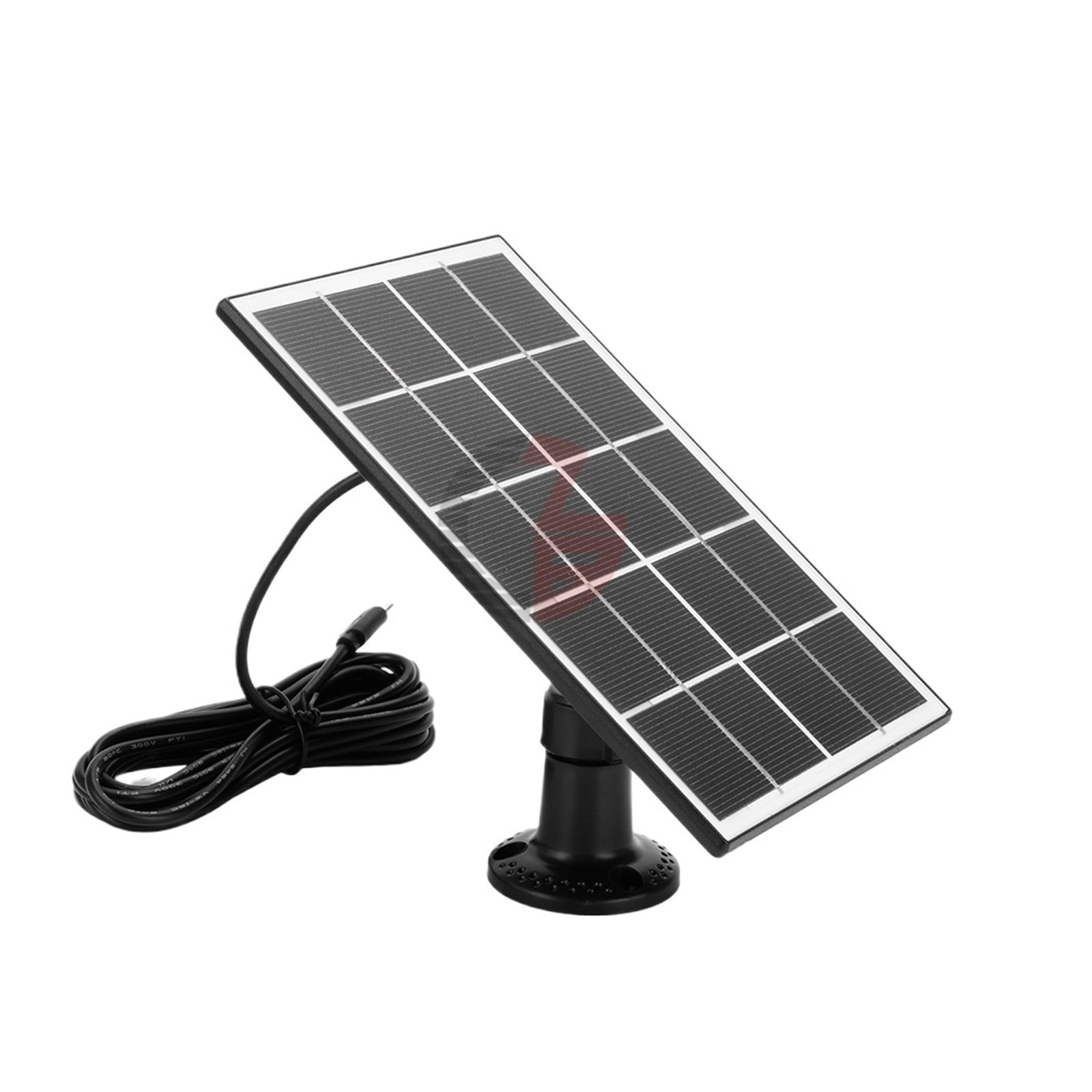 Solar Panel Type C DC5521 Interface For Monitoring Security Cameras ...