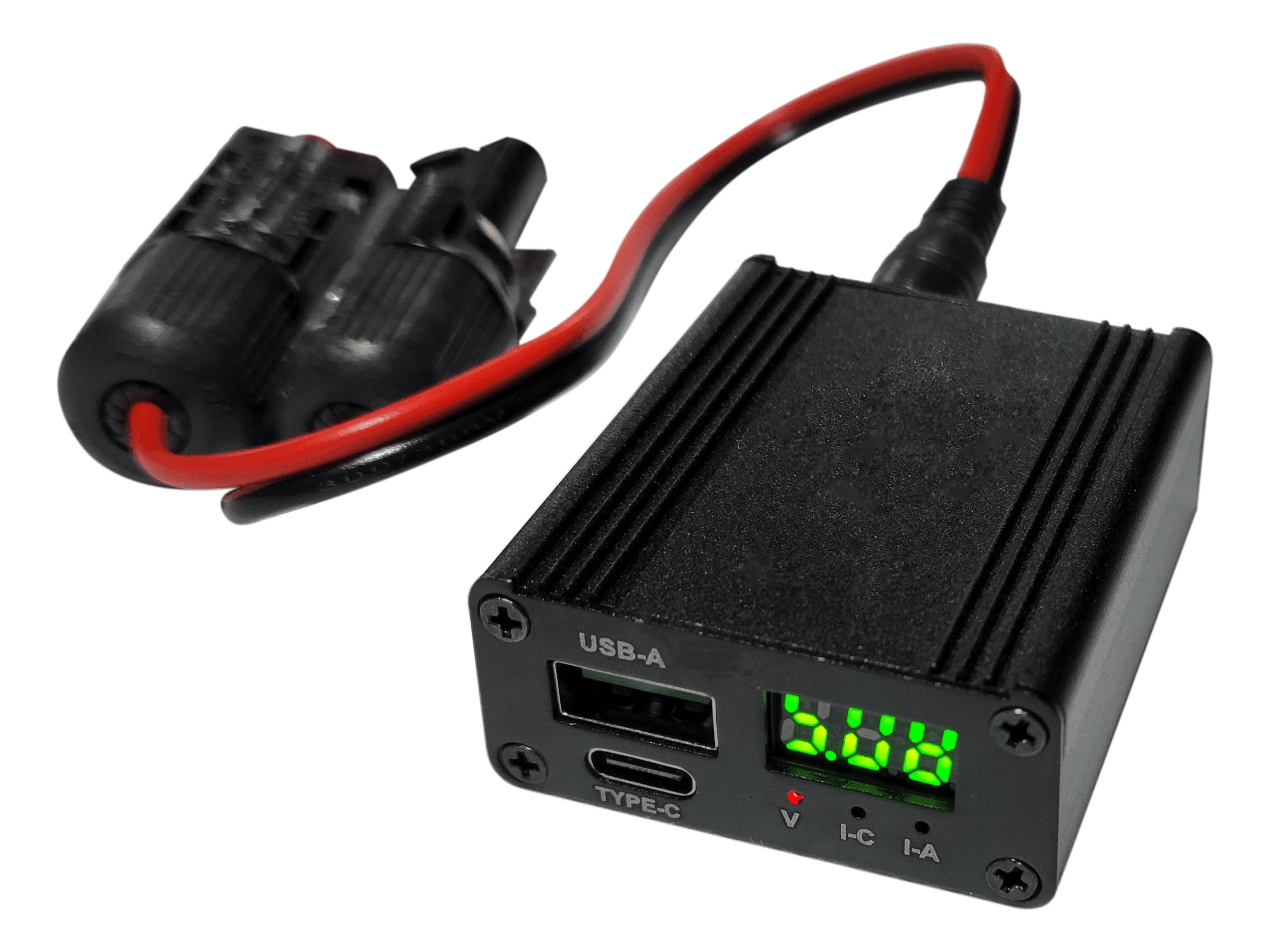 Solar Panel USB-C PD Adapter, 100W Output, for fast Power Delivery ...