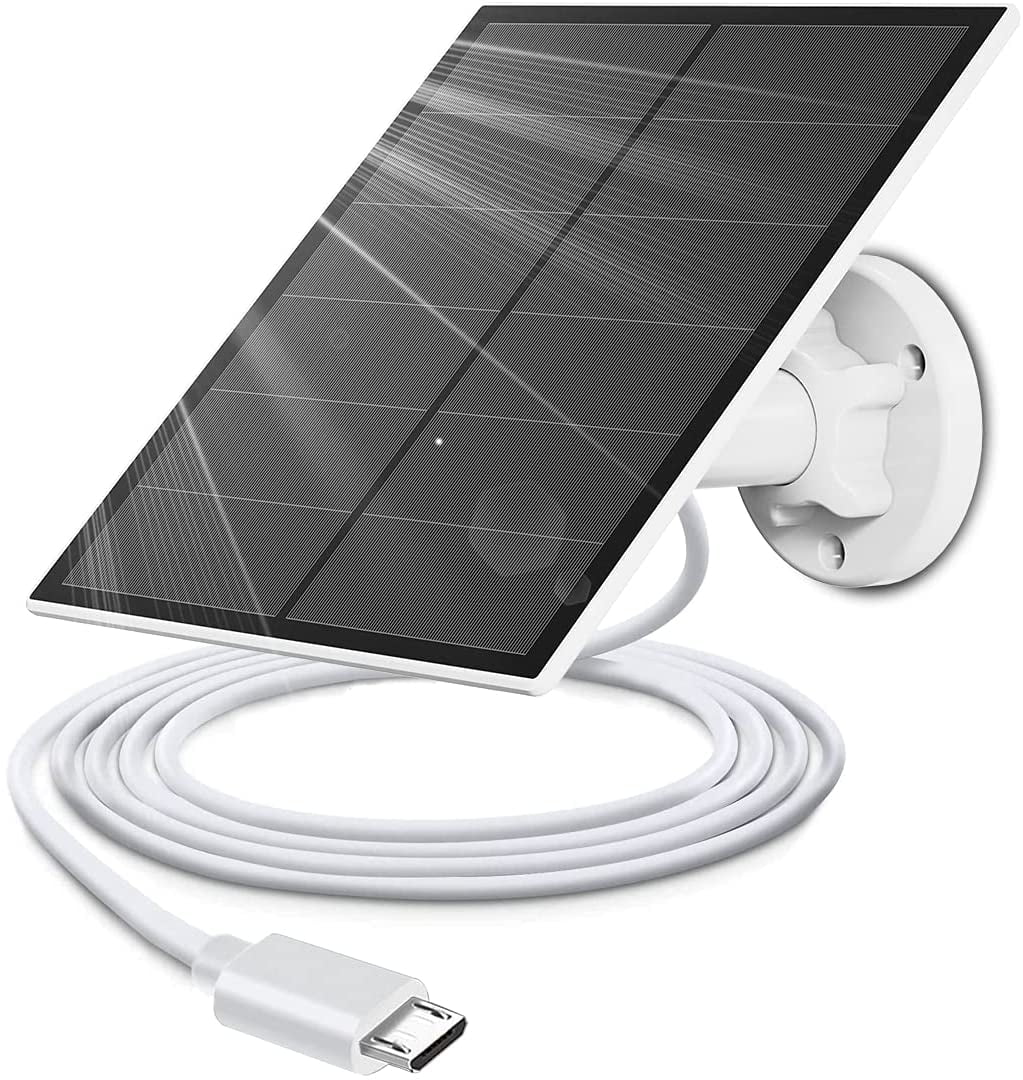 Solar Panel for Wireless Outdoor Solar Powered Security Camera ...