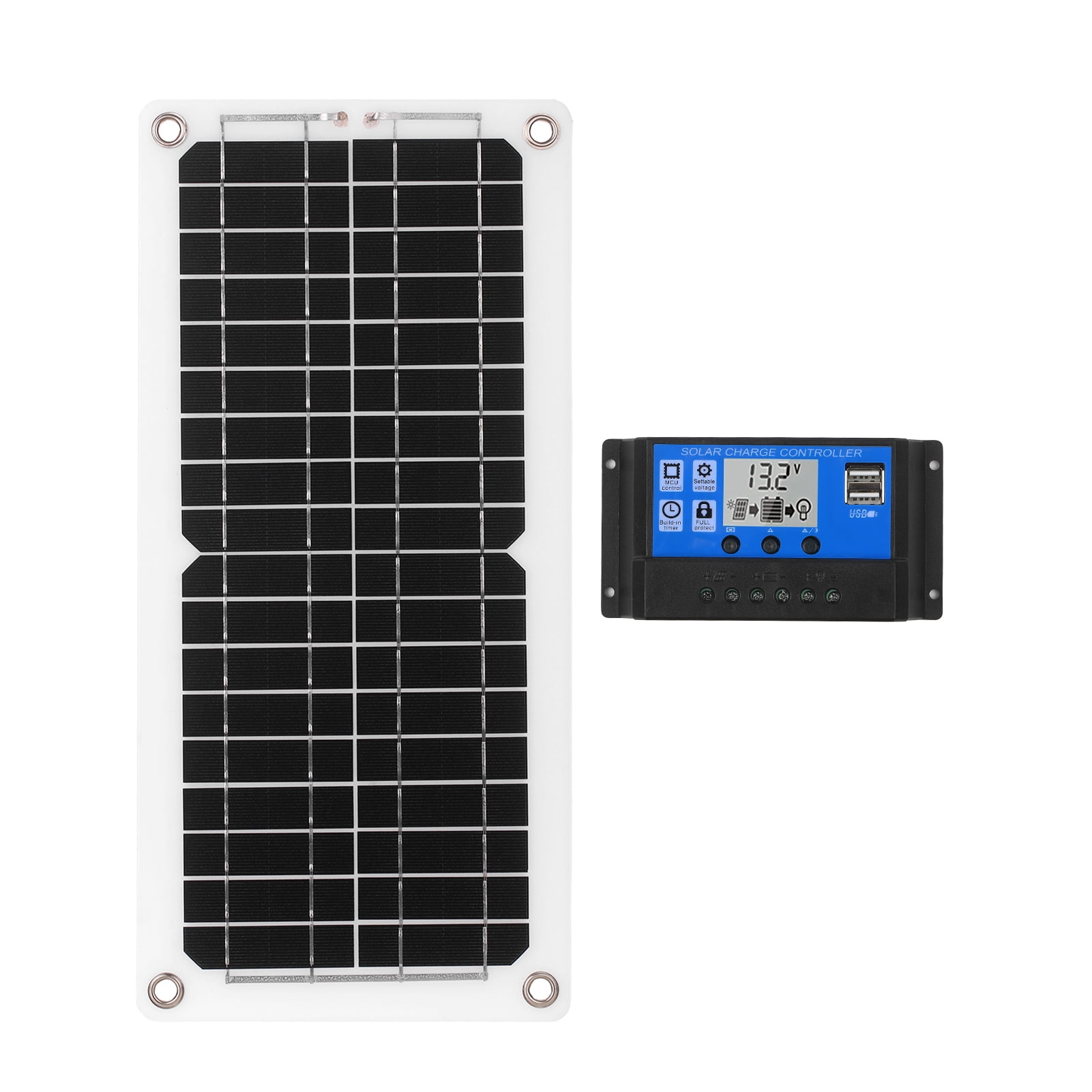 Solar Panel,With Sae Cable Car Boat Usb Port Off Solar Panel Marine Kit ...