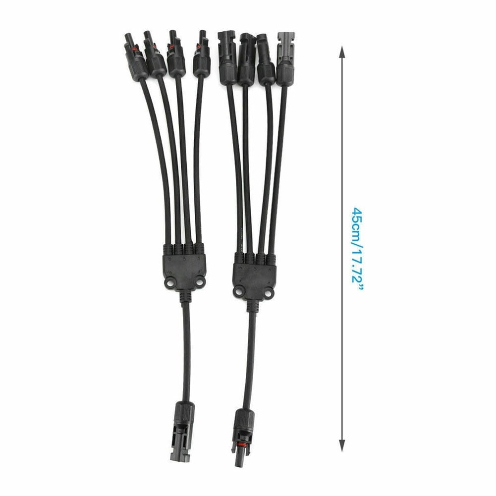 Solar Panel Y Branch Cable Connection Waterproof Adapter Connector ...