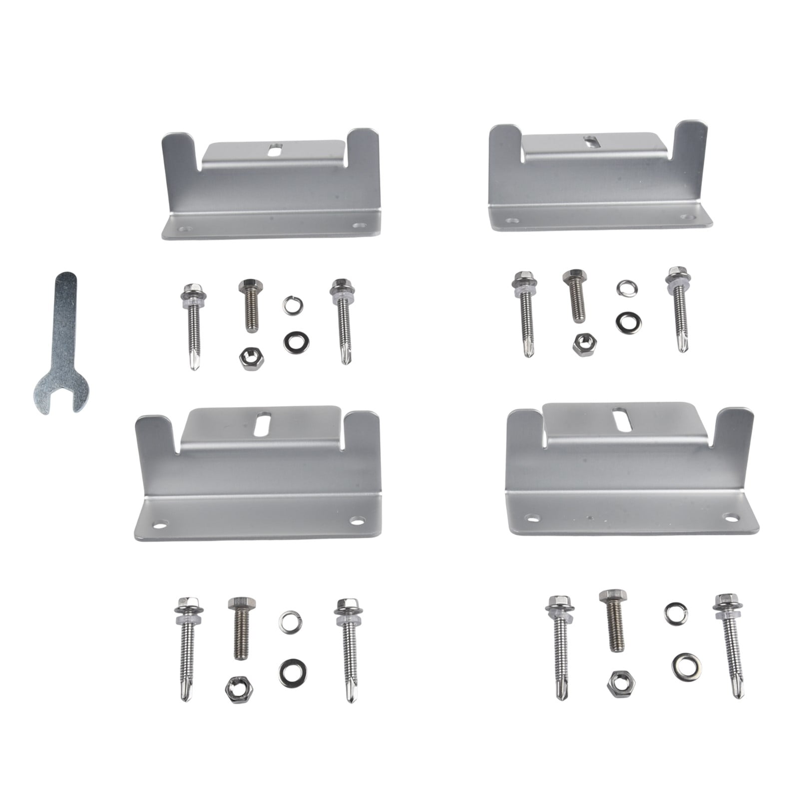 Solar Panel Z-Bracket Kit: Lightweight Aluminum Mounting for RVs ...